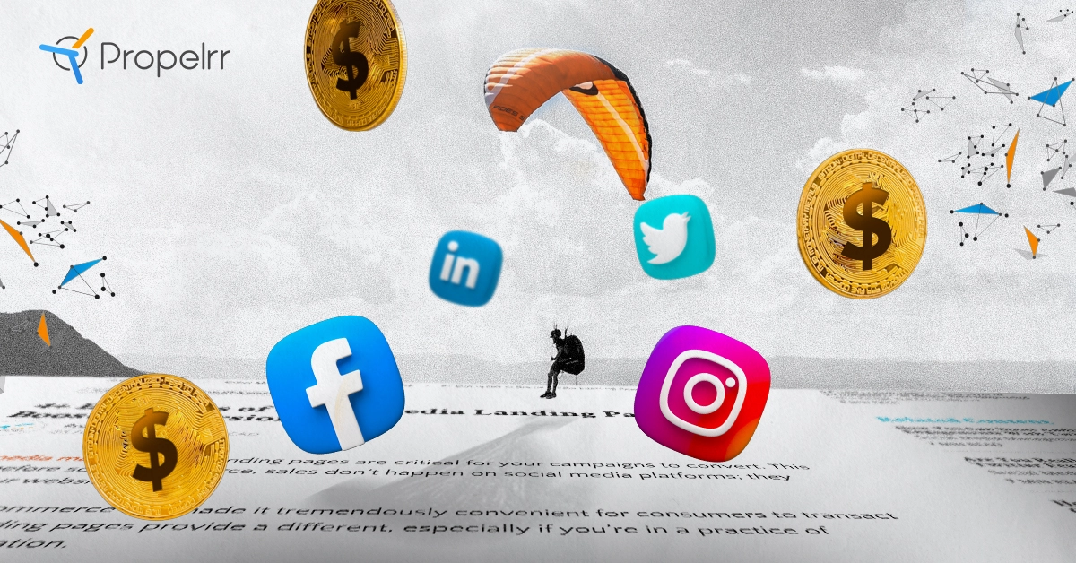 4+ Social Media Landing Page Samples To Boost Conversions