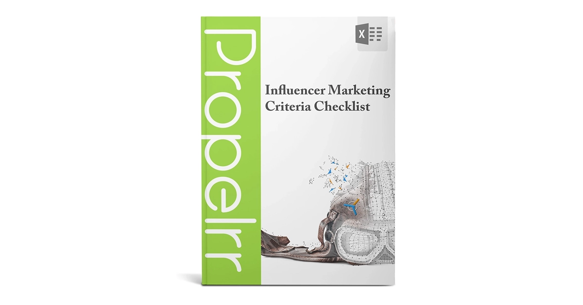 FREE TEMPLATE: Influencer Marketing Criteria Checklist